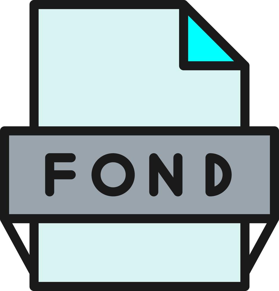 Fond File Format Icon 15828025 Vector Art at Vecteezy