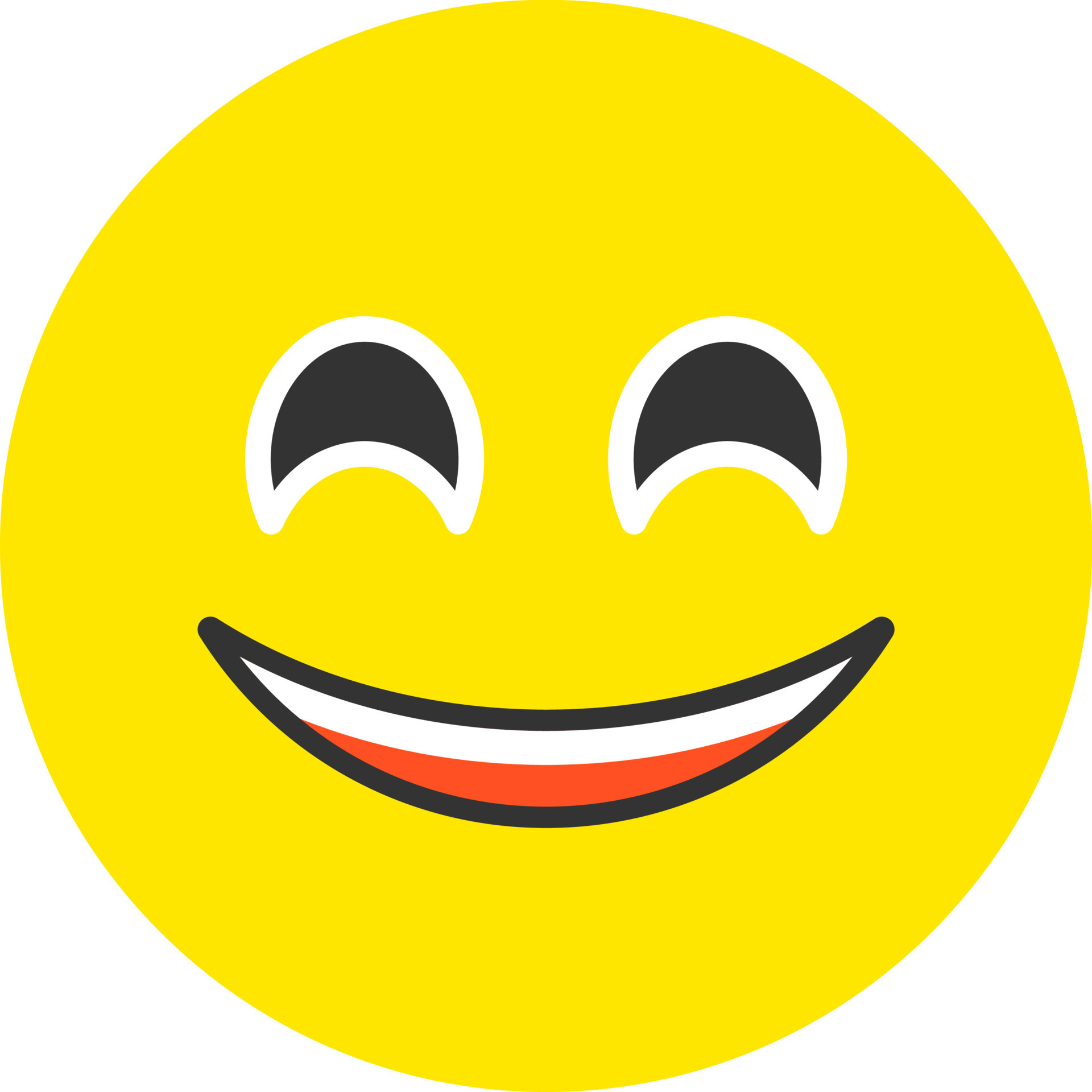 Smiling Face with Smiling Eyes Vector Icon Design 15829815 Vector Art ...