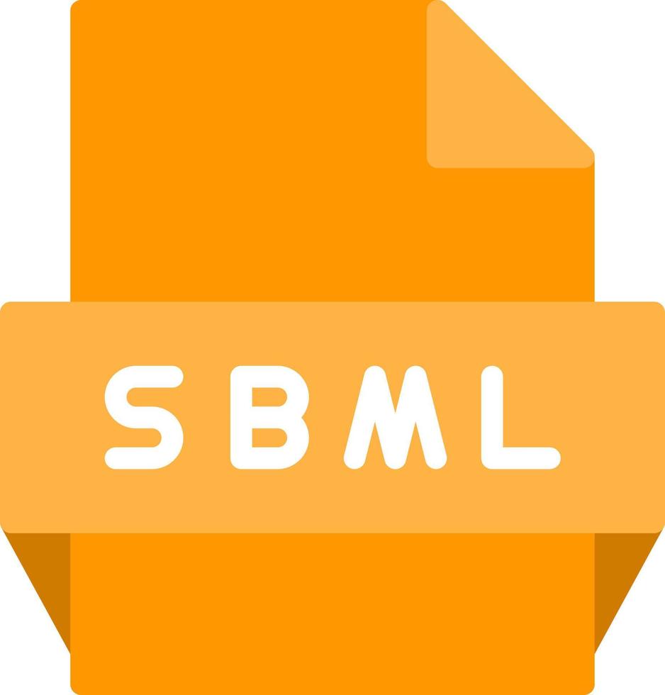 Sbml File Format Icon 15830012 Vector Art At Vecteezy