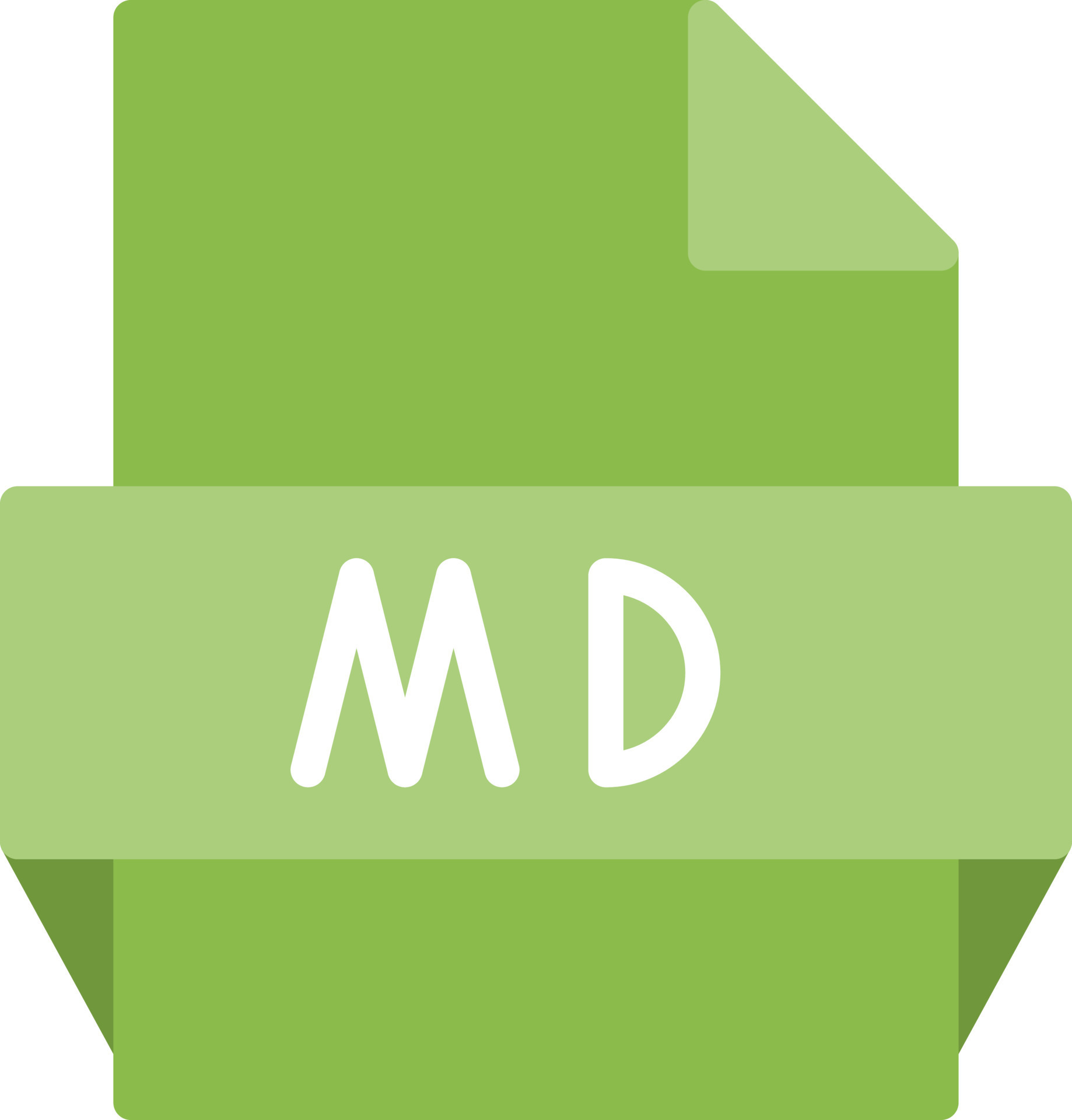 Md File Format Icon 15830024 Vector Art at Vecteezy