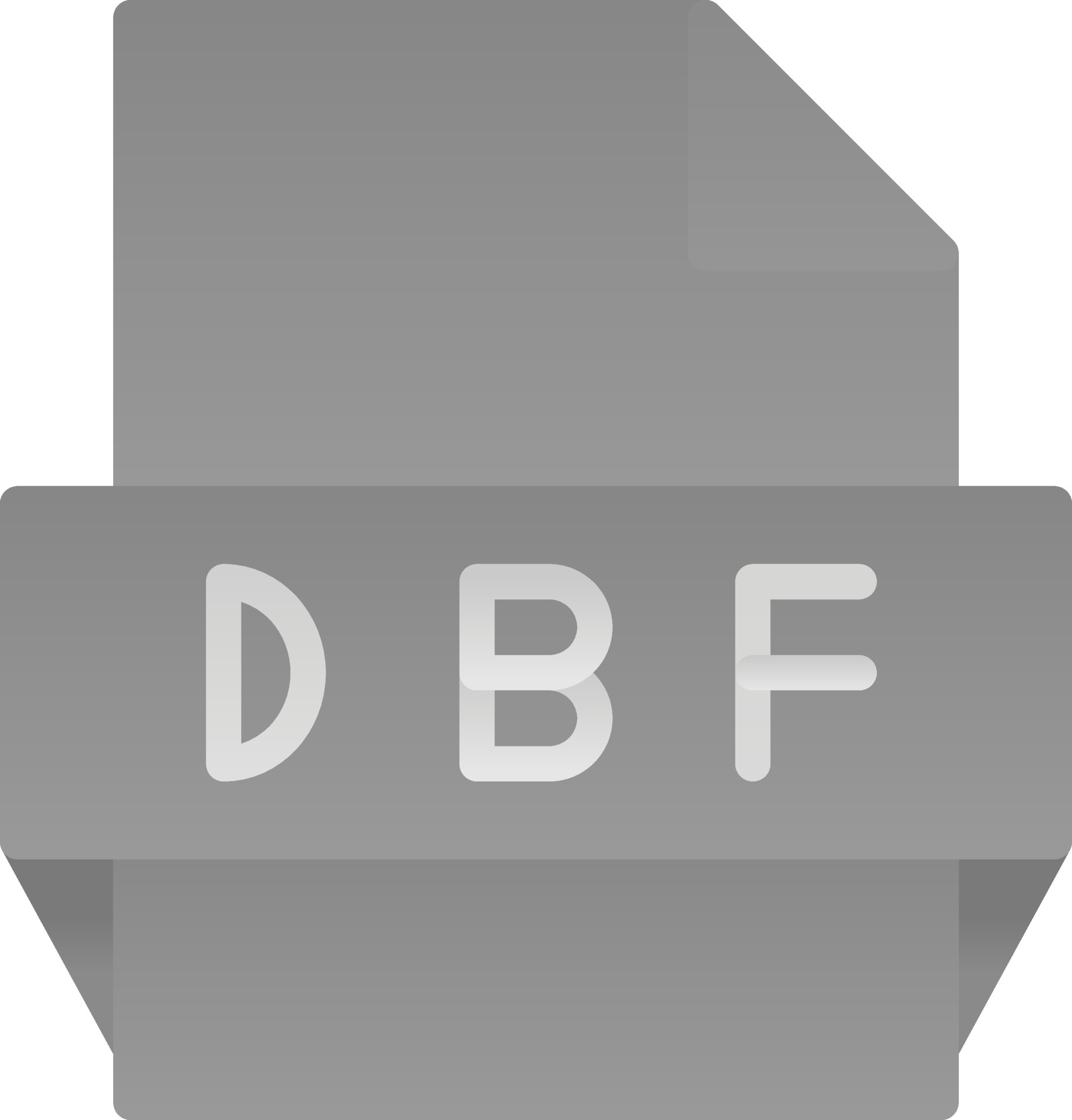 Dbf File Format Icon 15831099 Vector Art at Vecteezy Dbf File Format Icon 15831099 Vector Art at Vecteezy