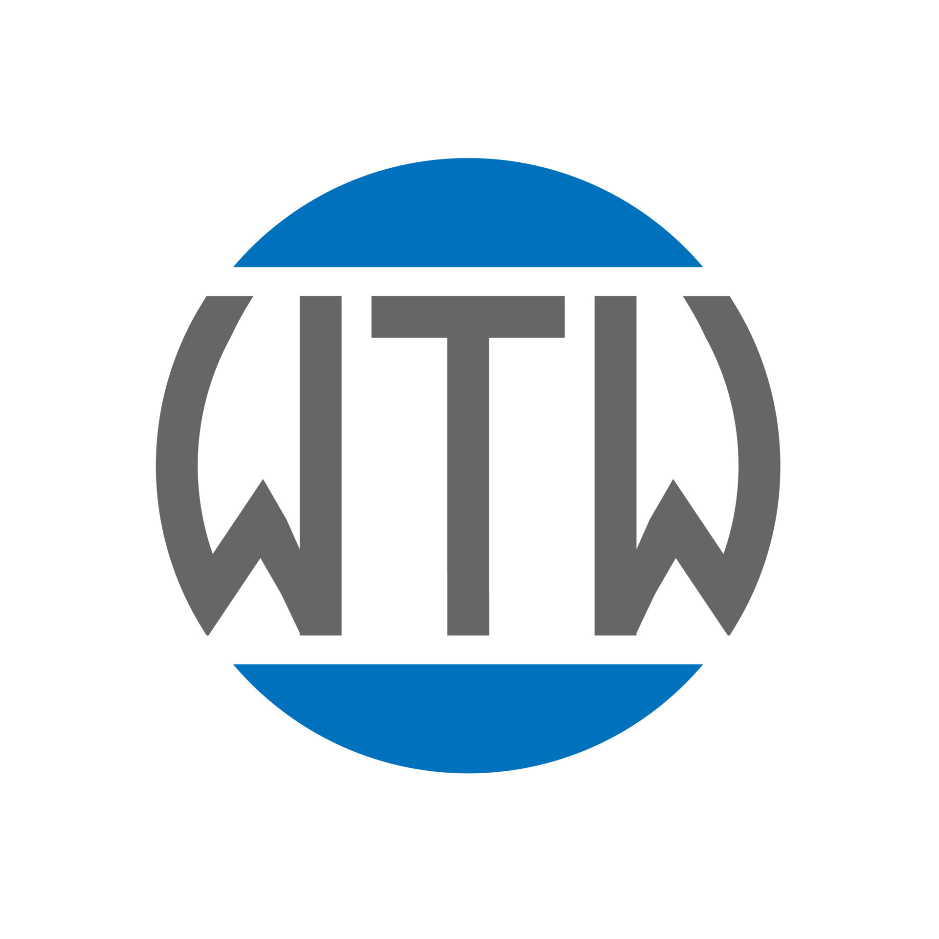 diseño de logotipo de letra wtw sobre fondo blanco. concepto de logotipo de círculo de iniciales ...