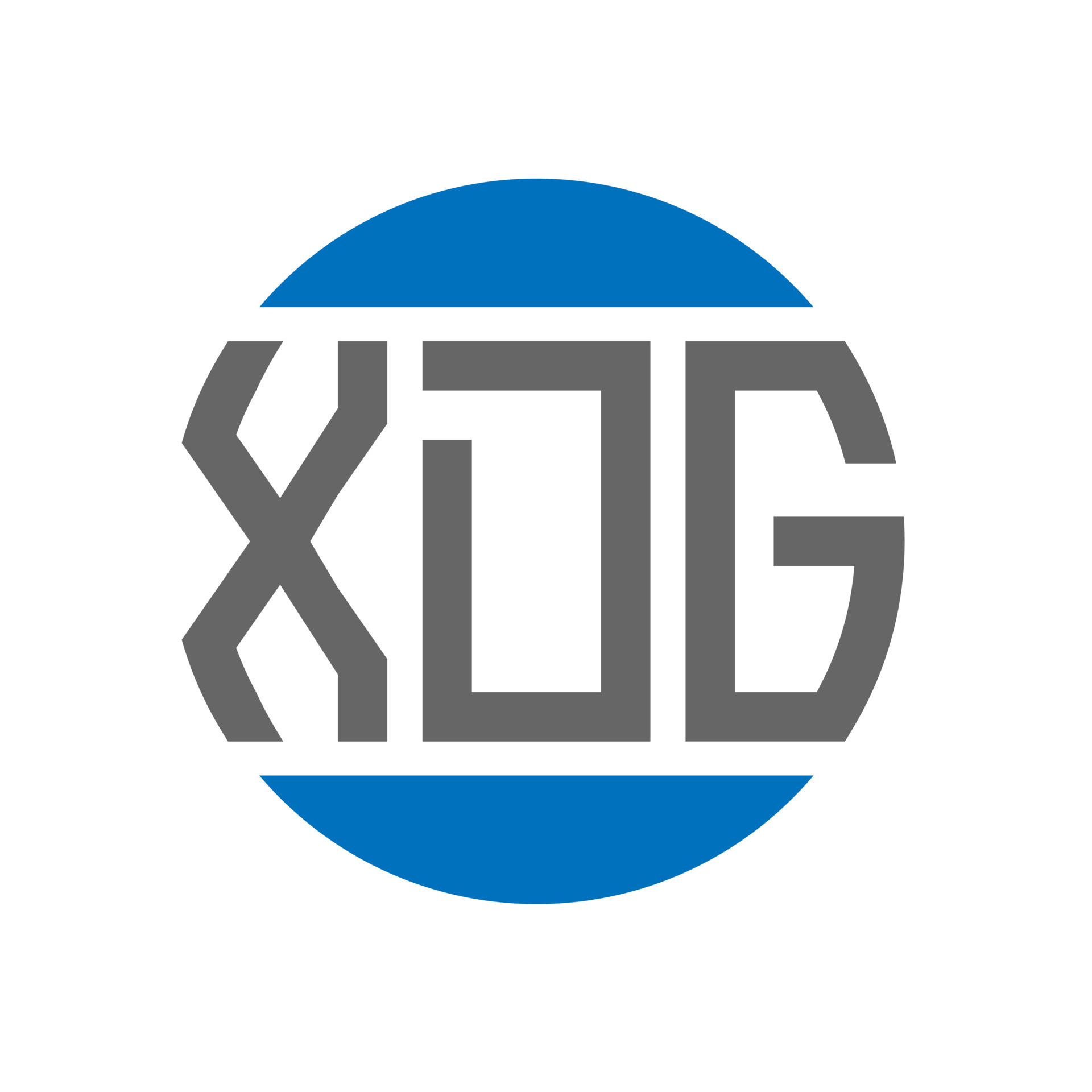 XDG letter logo design on white background. XDG creative initials circle logo concept. XDG ...