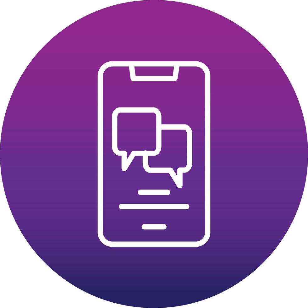 Messages Vector Icon 15834112 Vector Art at Vecteezy