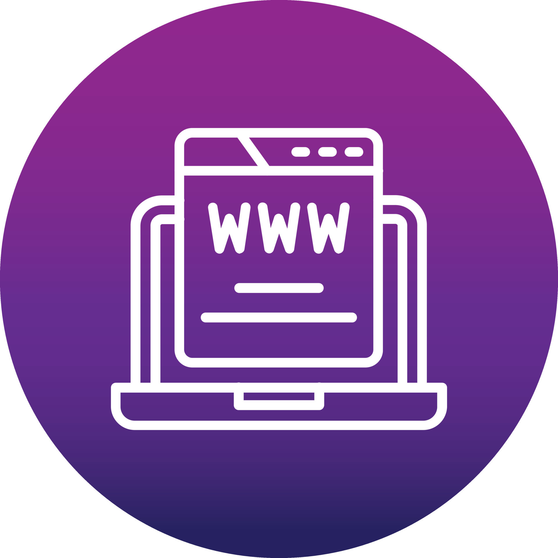 icono de vector de sitio web 15834125 Vector en Vecteezy