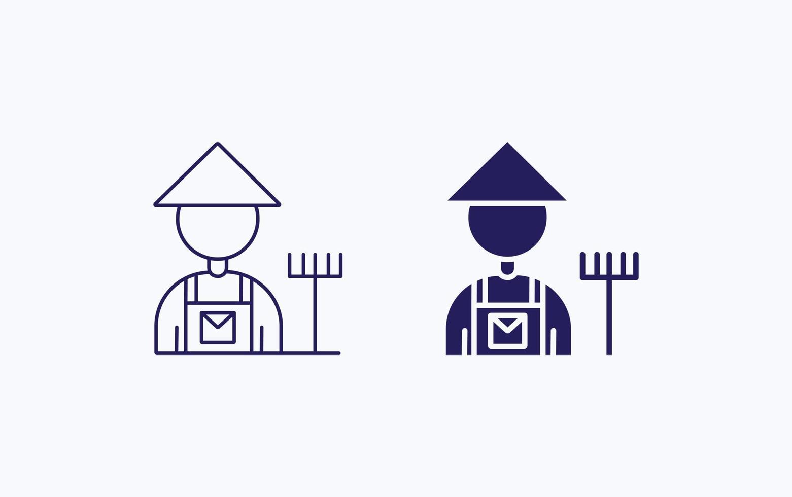 Farmer vector illustration icon 15834814 Vector Art at Vecteezy Farmer vector illustration icon 15834814 Vector Art at Vecteezy