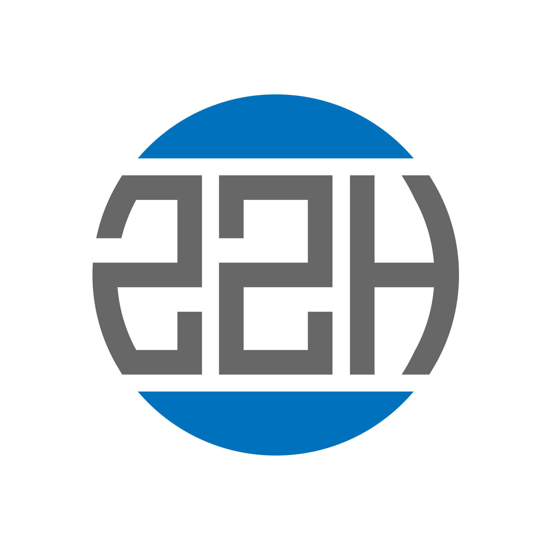 ZZH letter logo design on white background. ZZH creative initials circle logo concept. ZZH ...