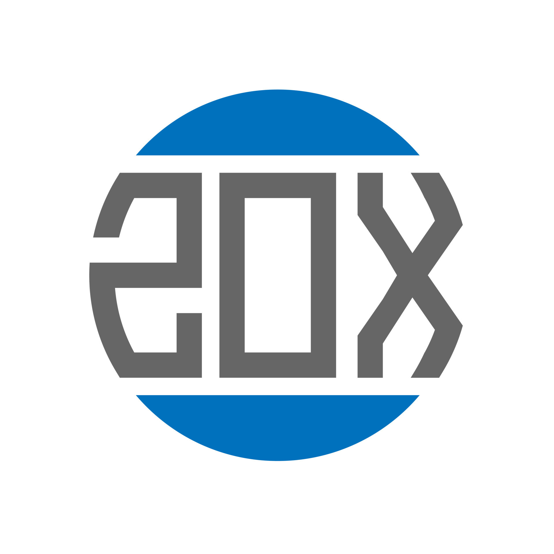 diseño de logotipo de letra zox sobre fondo blanco. concepto de logotipo de círculo de iniciales ...