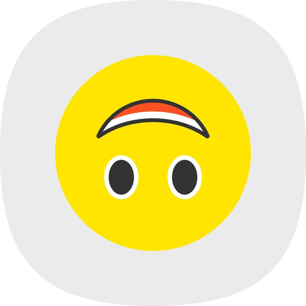 Upside Down Face Vector Icon Design 15842923 Vector Art At Vecteezy