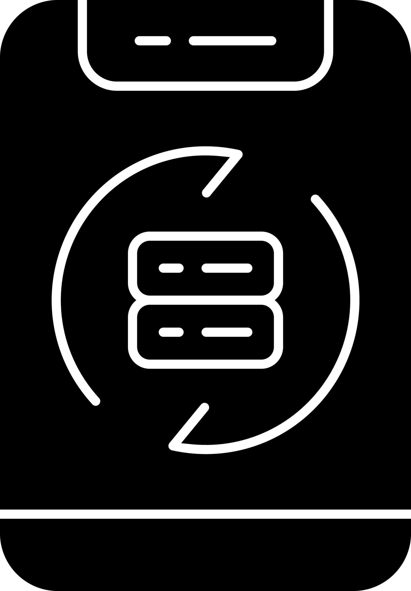 Data Synchronization Vector Icon Design 15843334 Vector Art At Vecteezy