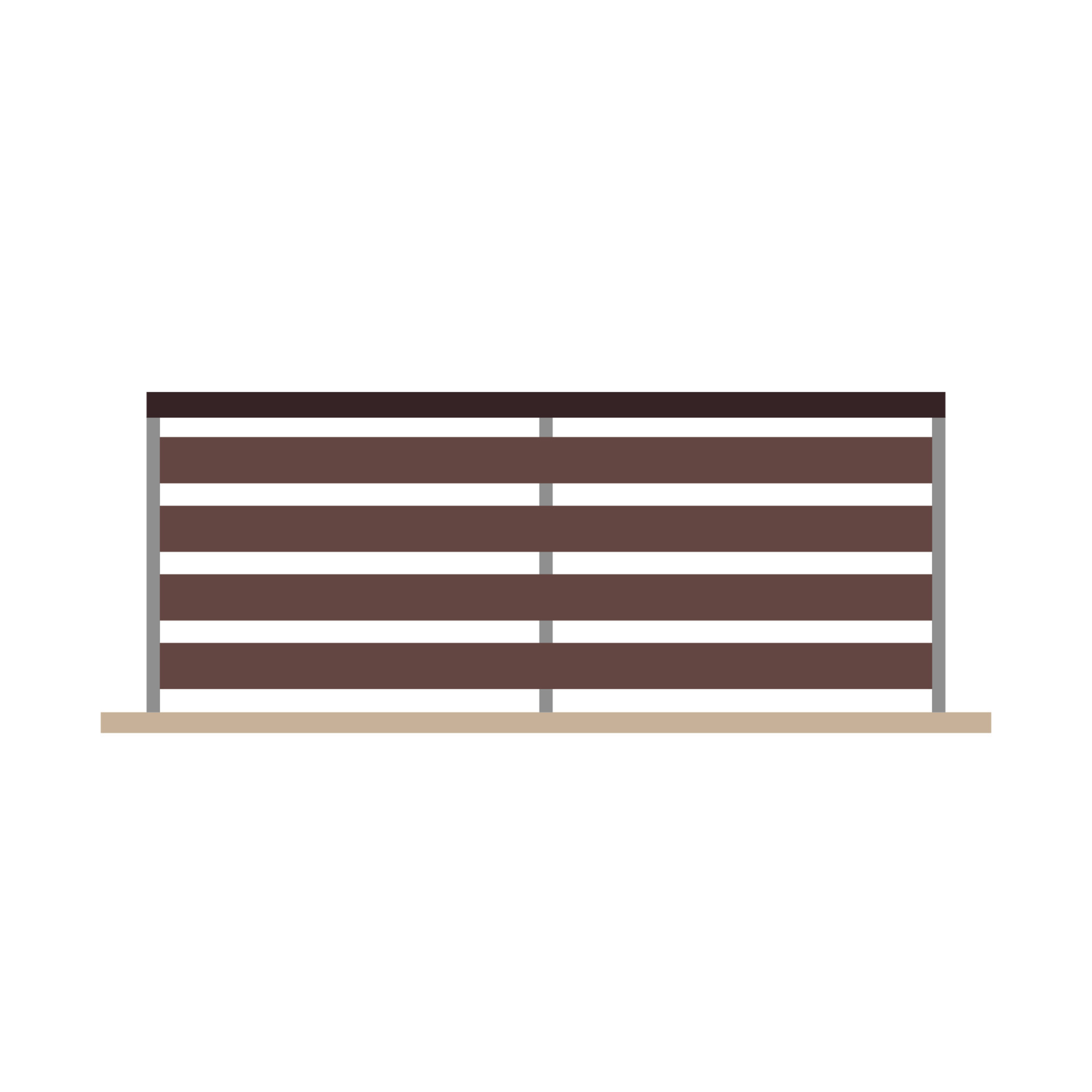 Balcony Cartoon Vector Railing Vector Fence Vector 15845871 Vector Art At Vecteezy