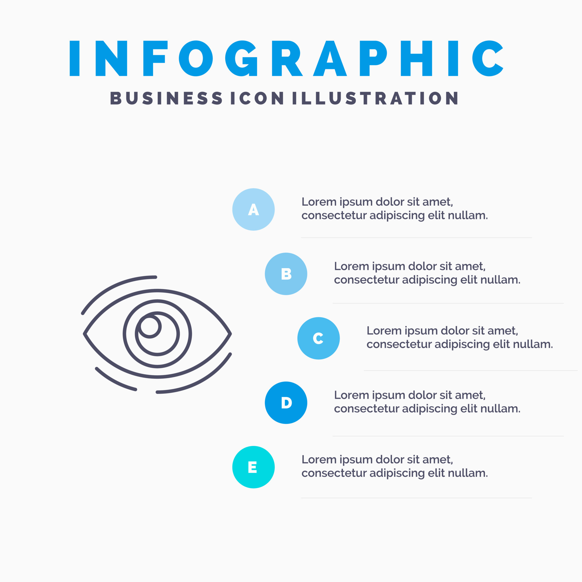 Eye Find Look Looking Search See View Line icon with 5 steps ... Eye Find Look Looking Search See View Line icon with 5 steps ...