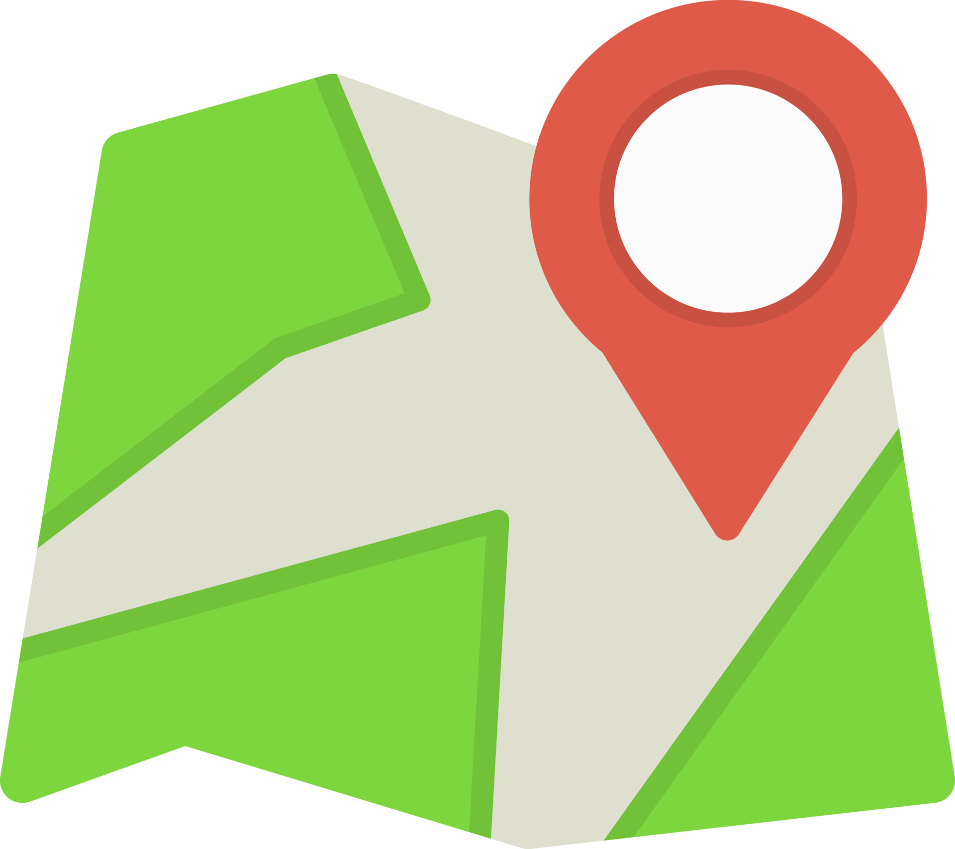 Paper Map Vector Icon Design 15861255 Vector Art at Vecteezy