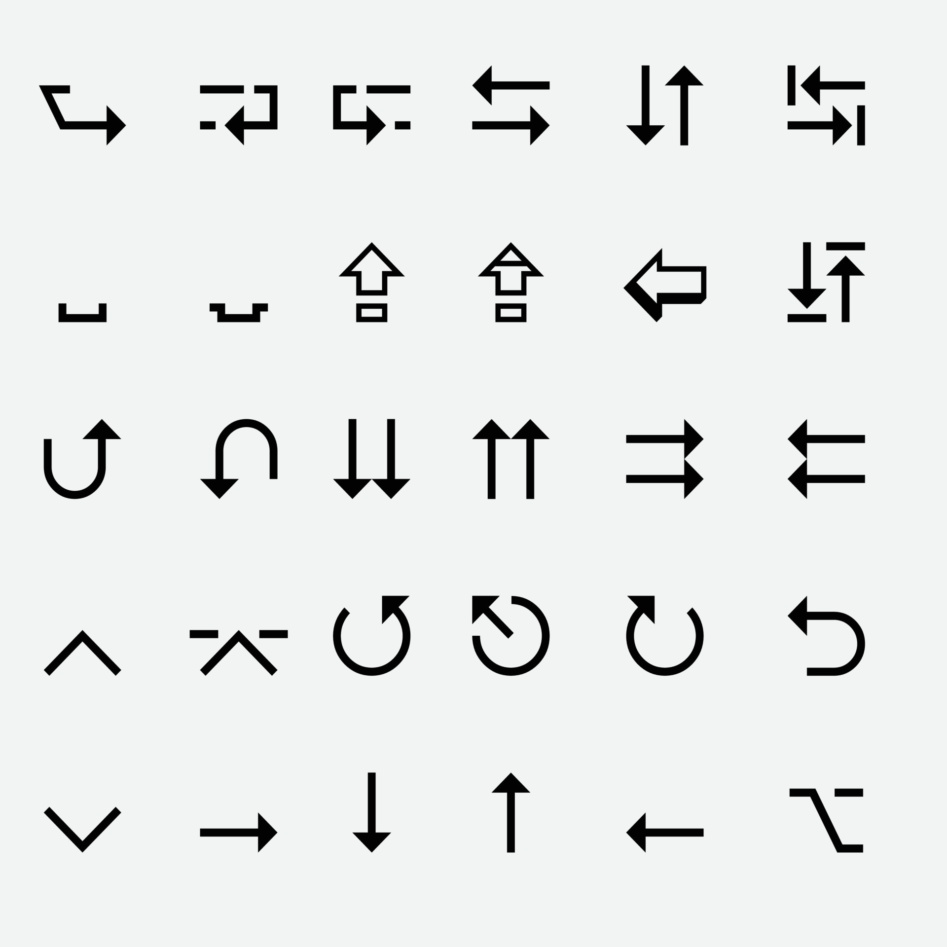 Arrows Vector Set Icons Arrow Icon Arrow Vector Collection Arrow Cursor Modern Simple