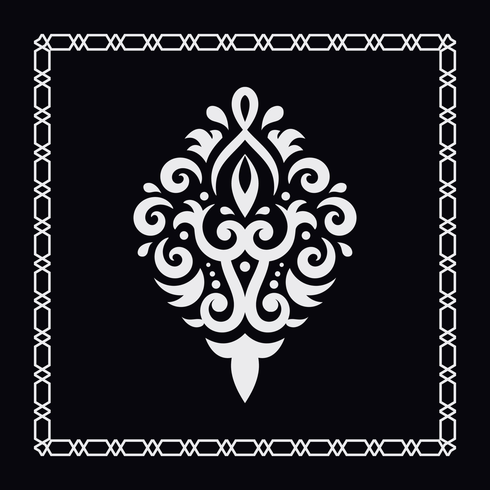 Damask Bandana Scarf Tablecloth Fabric Print Silk Shawl Kerchief Neck Scarf Hijab 15870056