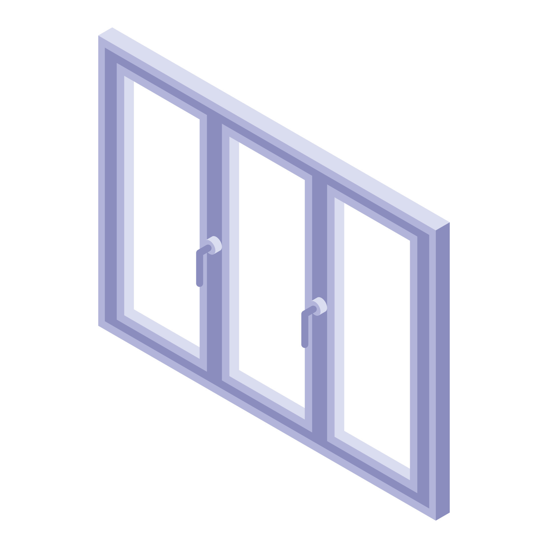 Plastic window frame icon, isometric style 15870732 Vector Art at Vecteezy