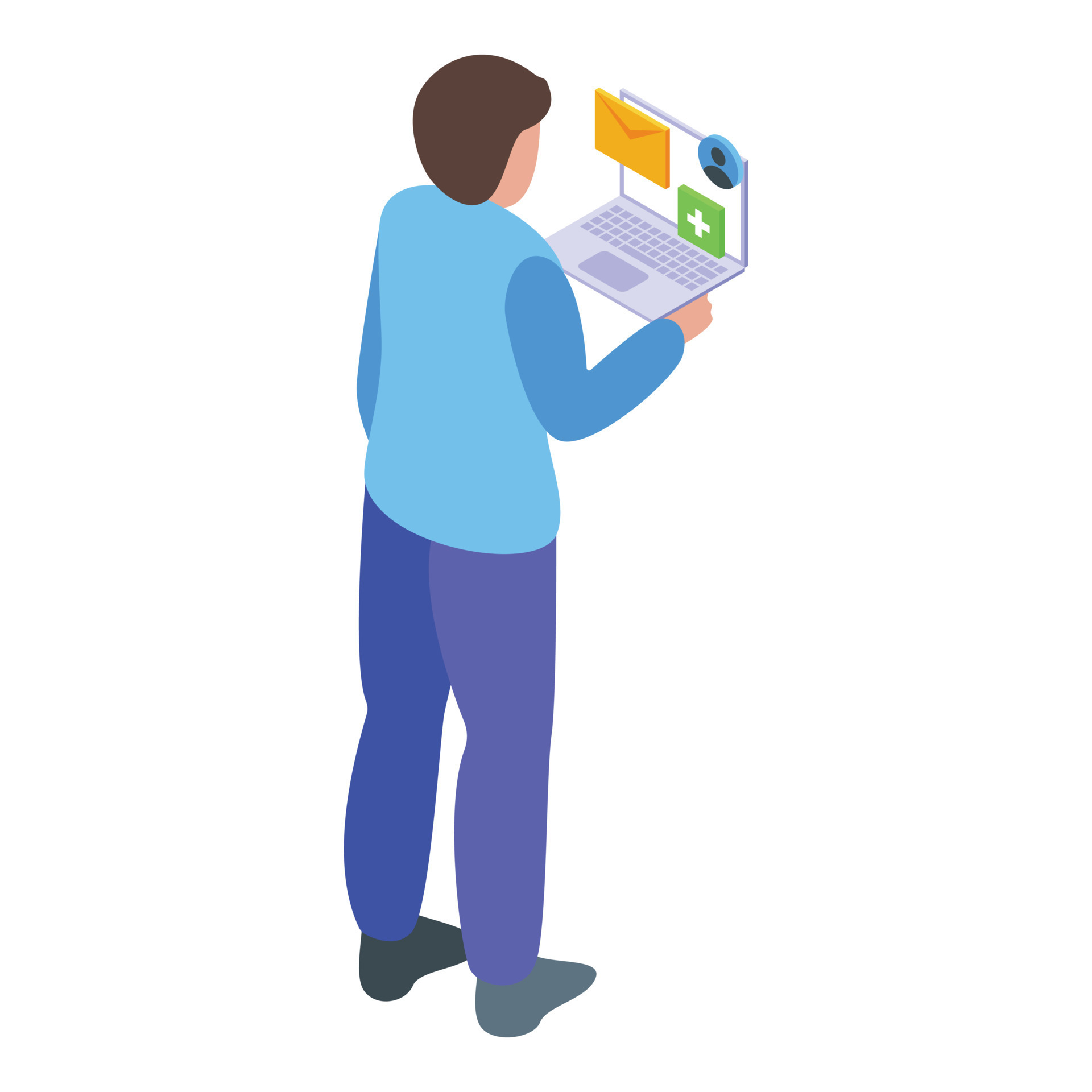 API manager icon isometric vector. Data technology 15871396 Vector Art ...