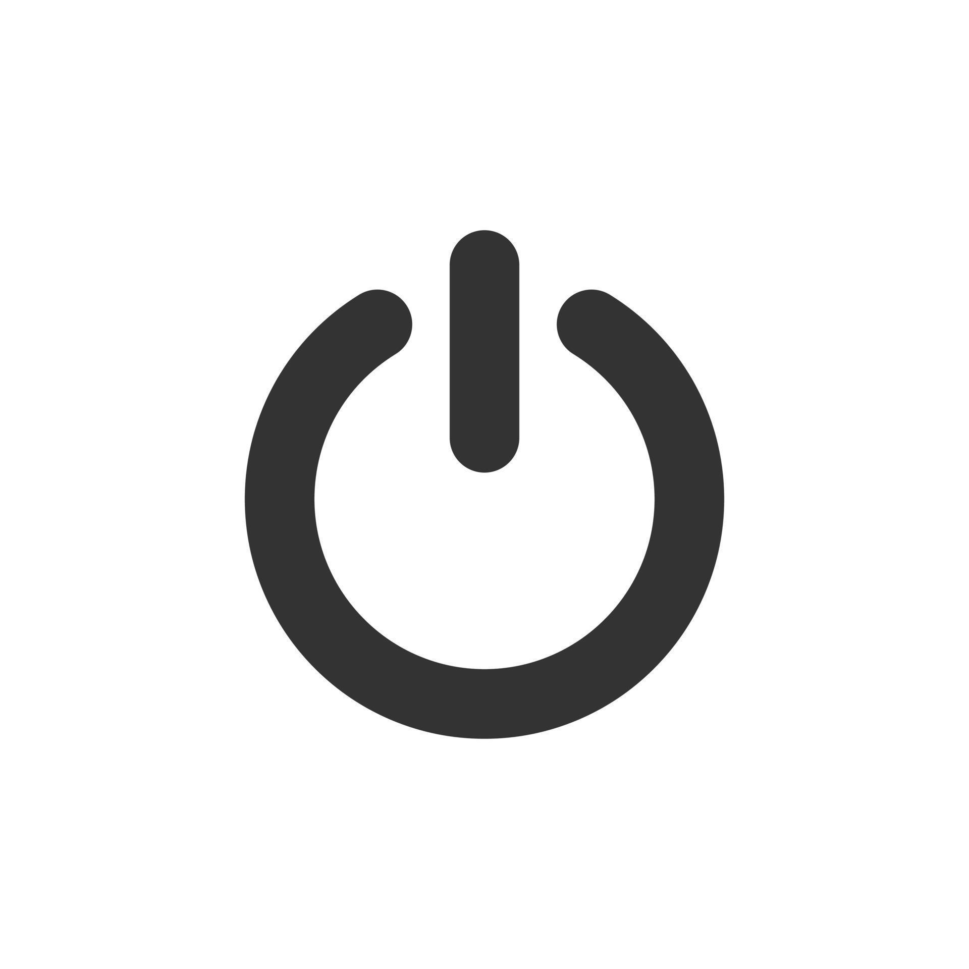 On and off buttons in flat style. Toggle switch vector illustration on isolated background ...