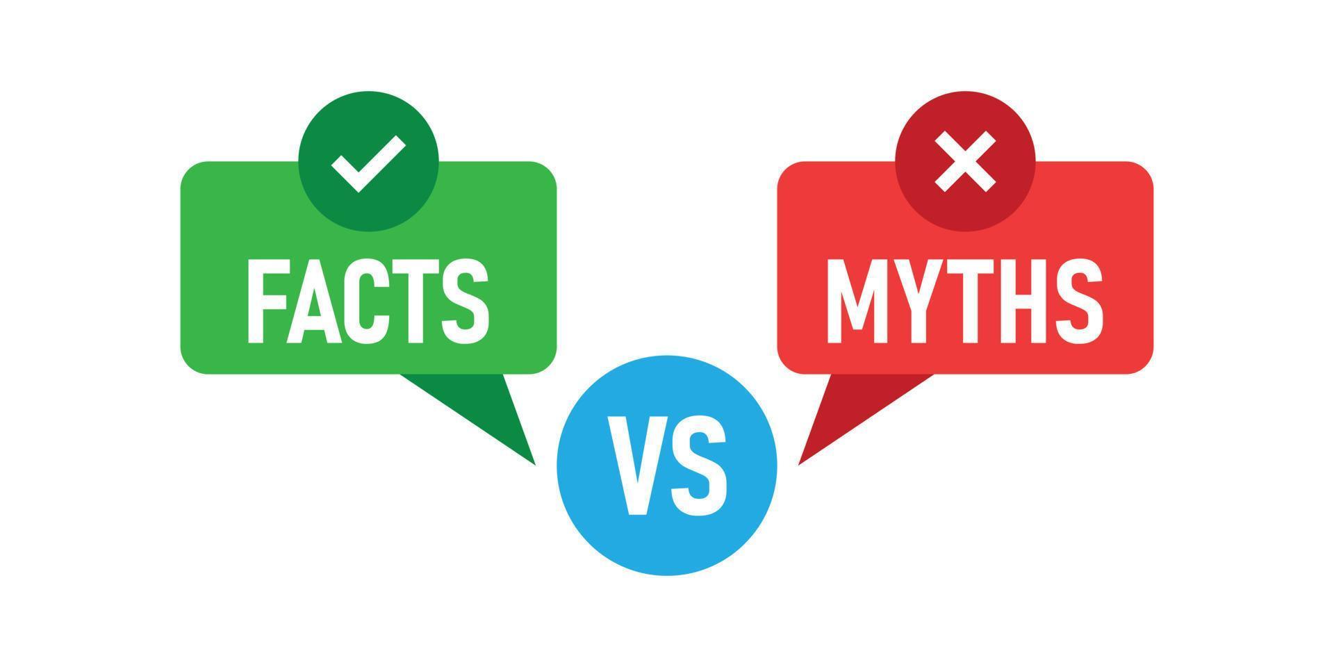 Myths Vs Facts Icon On White Backdrop Versus Vs Backg - vrogue.co Myths Vs Facts Icon On White Backdrop Versus Vs Backg - vrogue.co