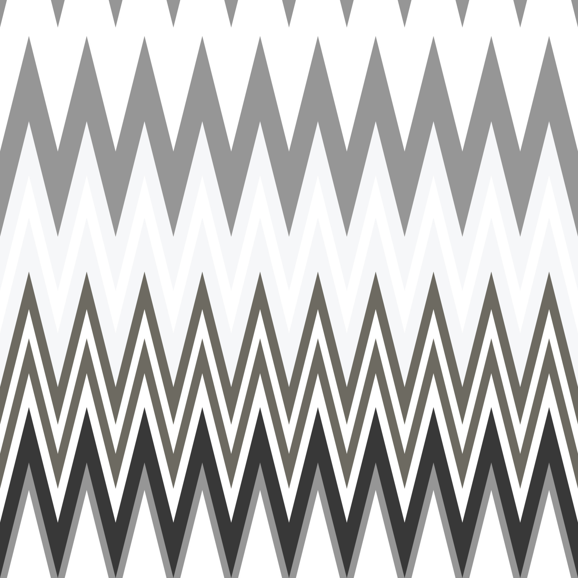 Retro Zigzag Chevron Pattern Digital Art Print Fabric Design Pattern