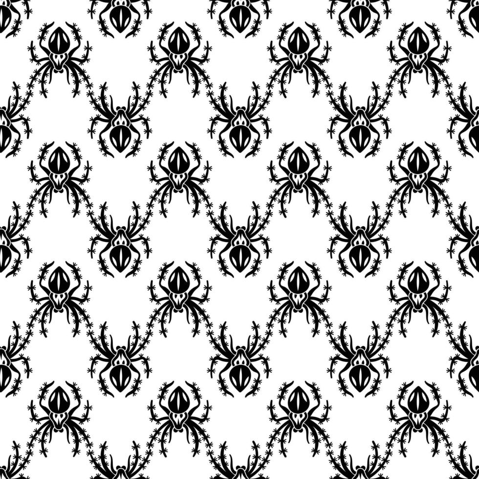 Nature spider pattern seamless vector 15881843 Vector Art at Vecteezy