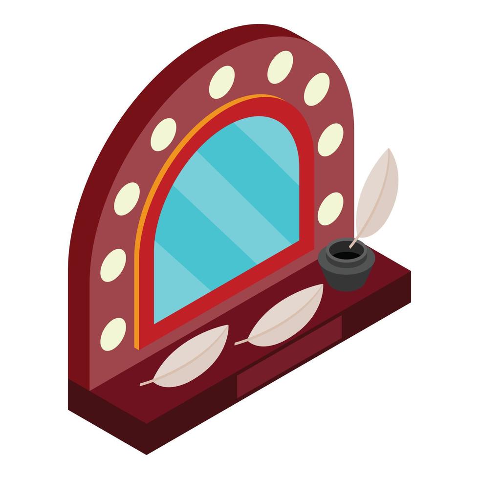 Makeup Room Icon Isometric Style 15885345 Vector Art At Vecteezy