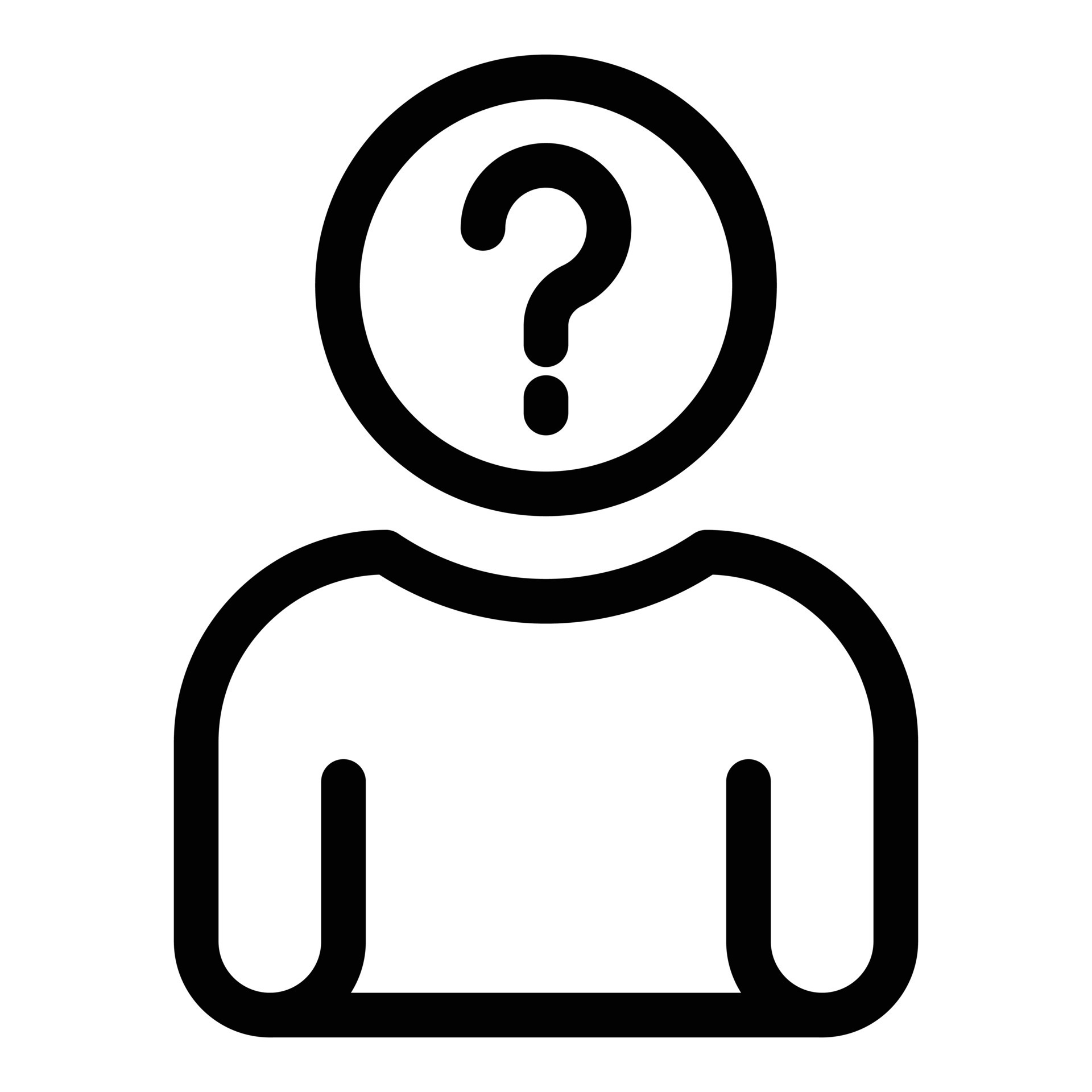 Anonymous Man Icon Outline Style 15887609 Vector Art At Vecteezy