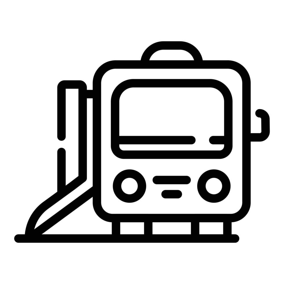Accessible metro train icon, outline style 15887855 Vector Art at Vecteezy Accessible metro train icon, outline style 15887855 Vector Art at Vecteezy