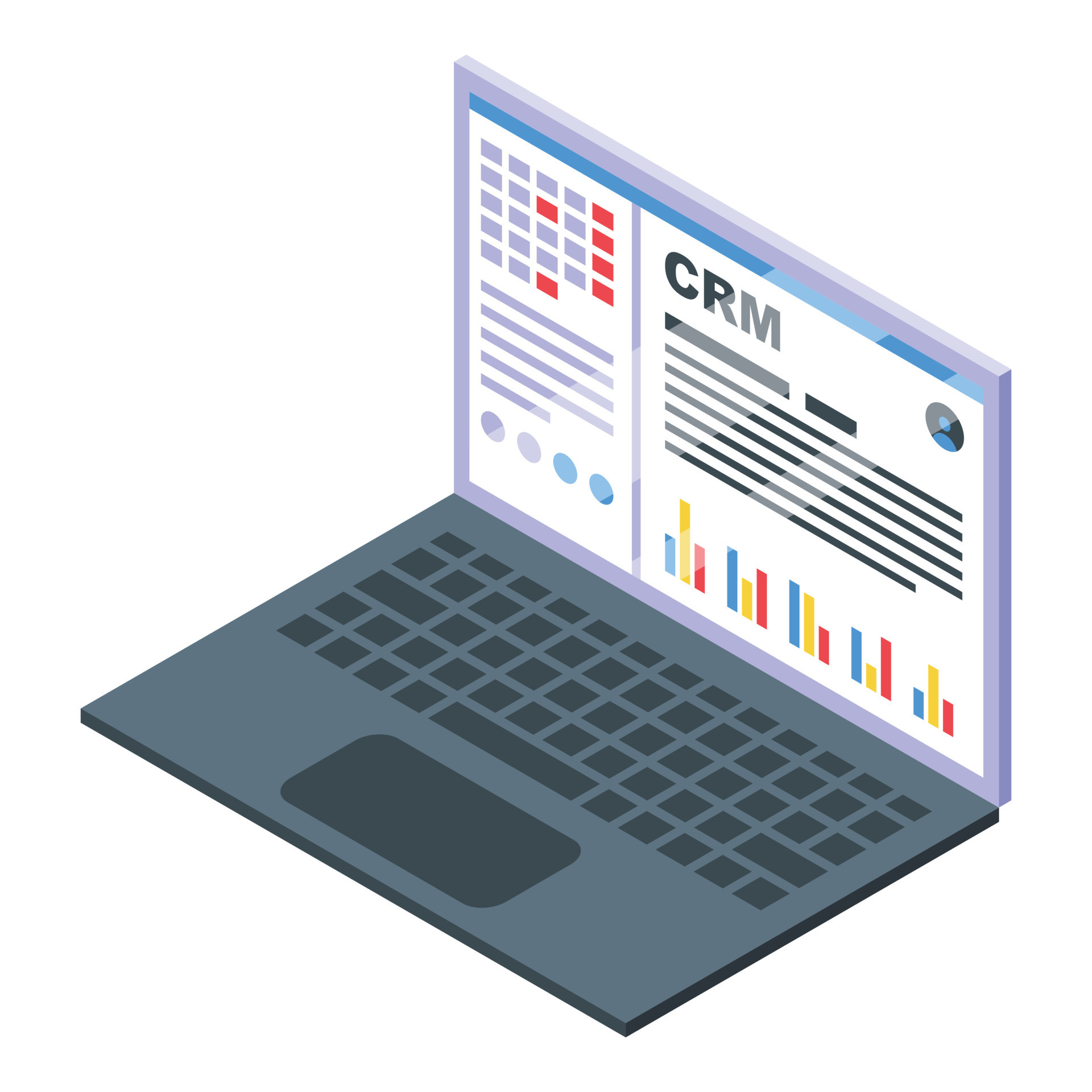 Customer Database Icon Isometric Style 15889818 Vector Art At Vecteezy