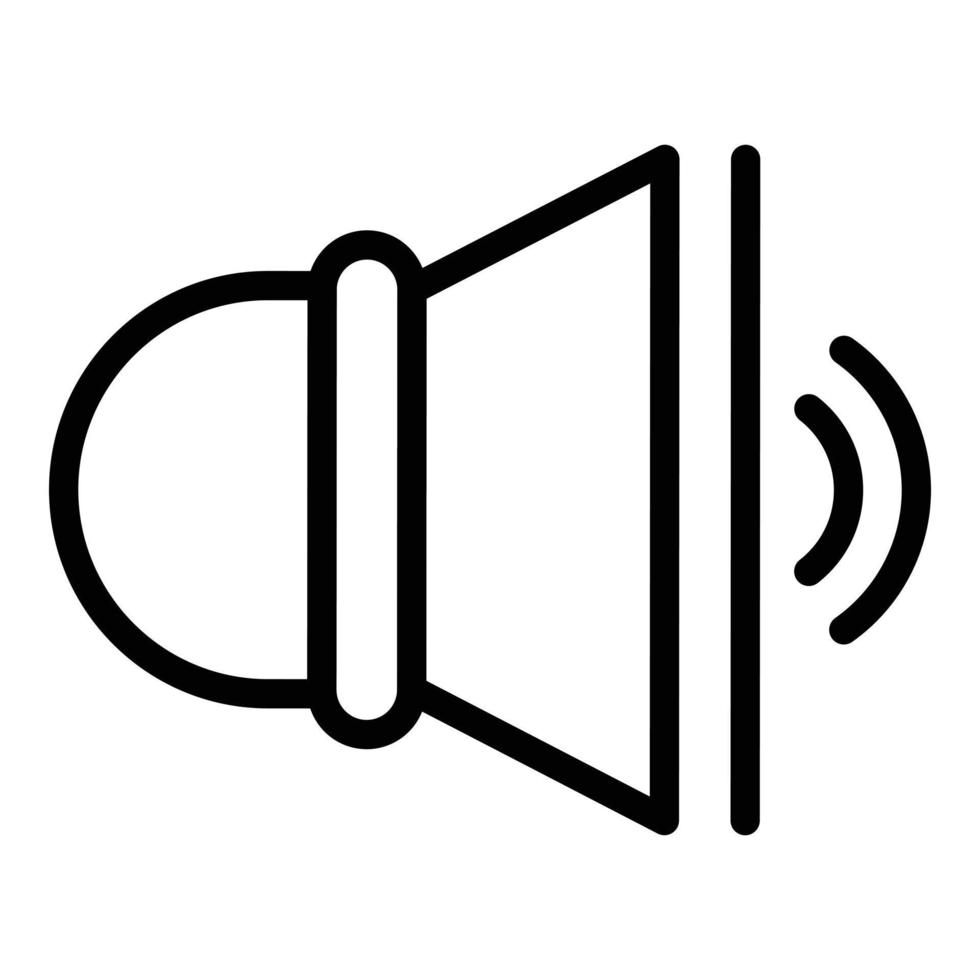 Voting Speaker Icon Outline Vector Public Election 15890629 Vector Art