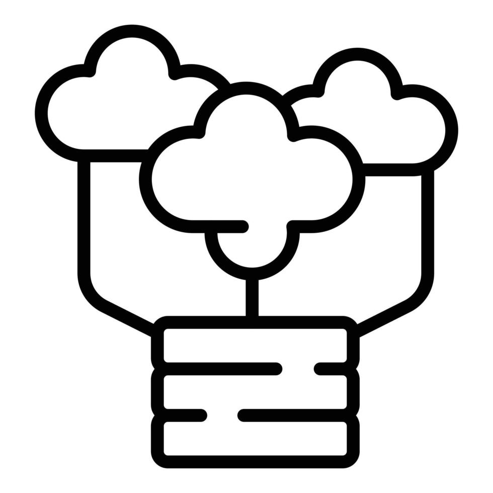 Network data icon, outline style 15891592 Vector Art at Vecteezy Network data icon, outline style 15891592 Vector Art at Vecteezy
