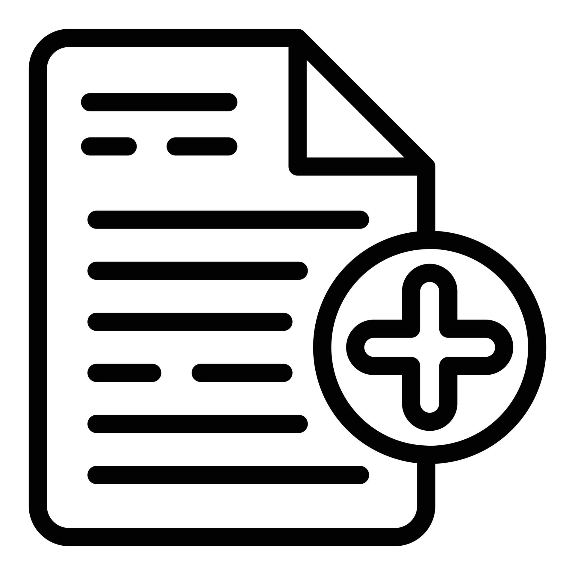 Filter search add file icon, outline style 15892445 Vector Art at Vecteezy