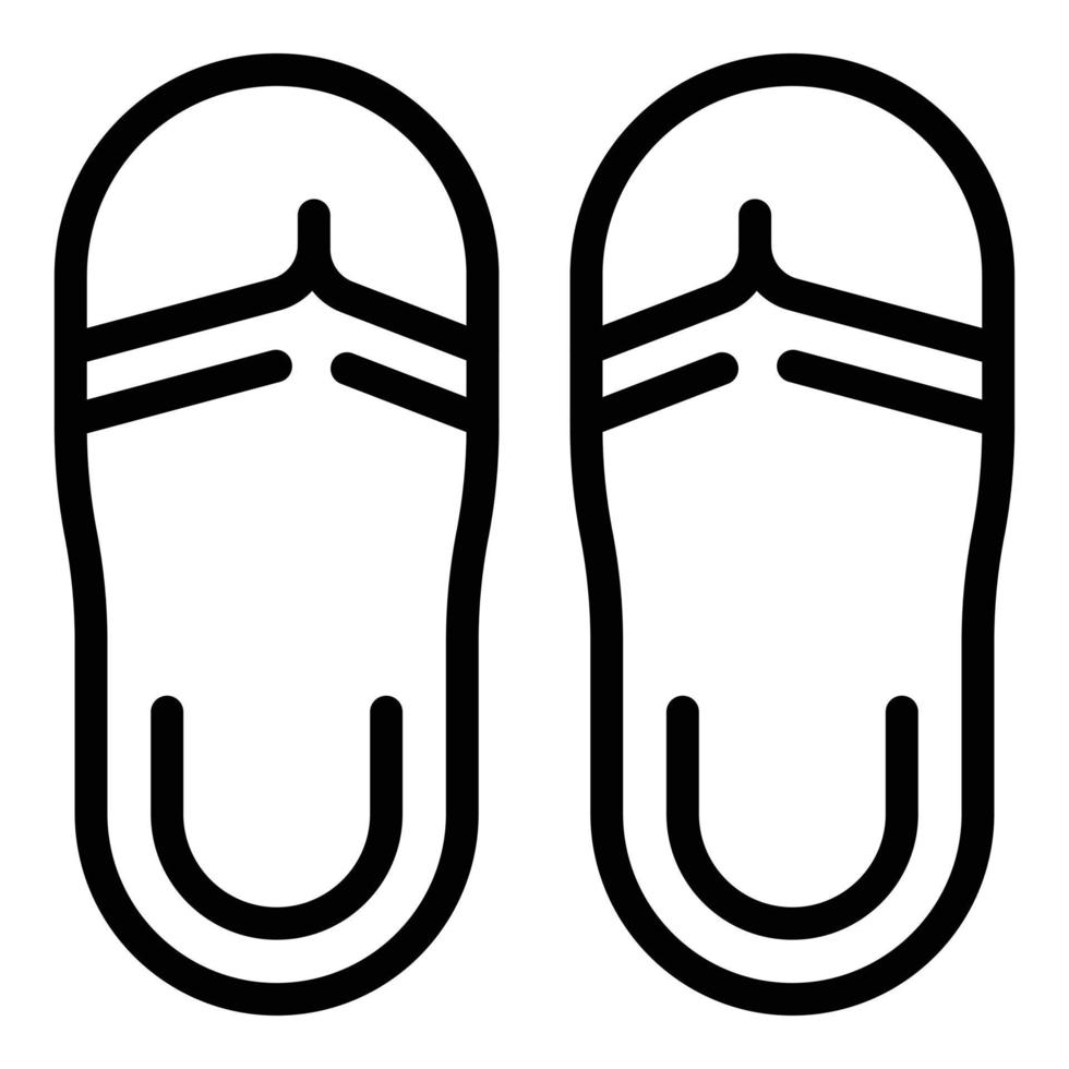 Beach slippers icon, outline style 15899475 Vector Art at Vecteezy Beach slippers icon, outline style 15899475 Vector Art at Vecteezy