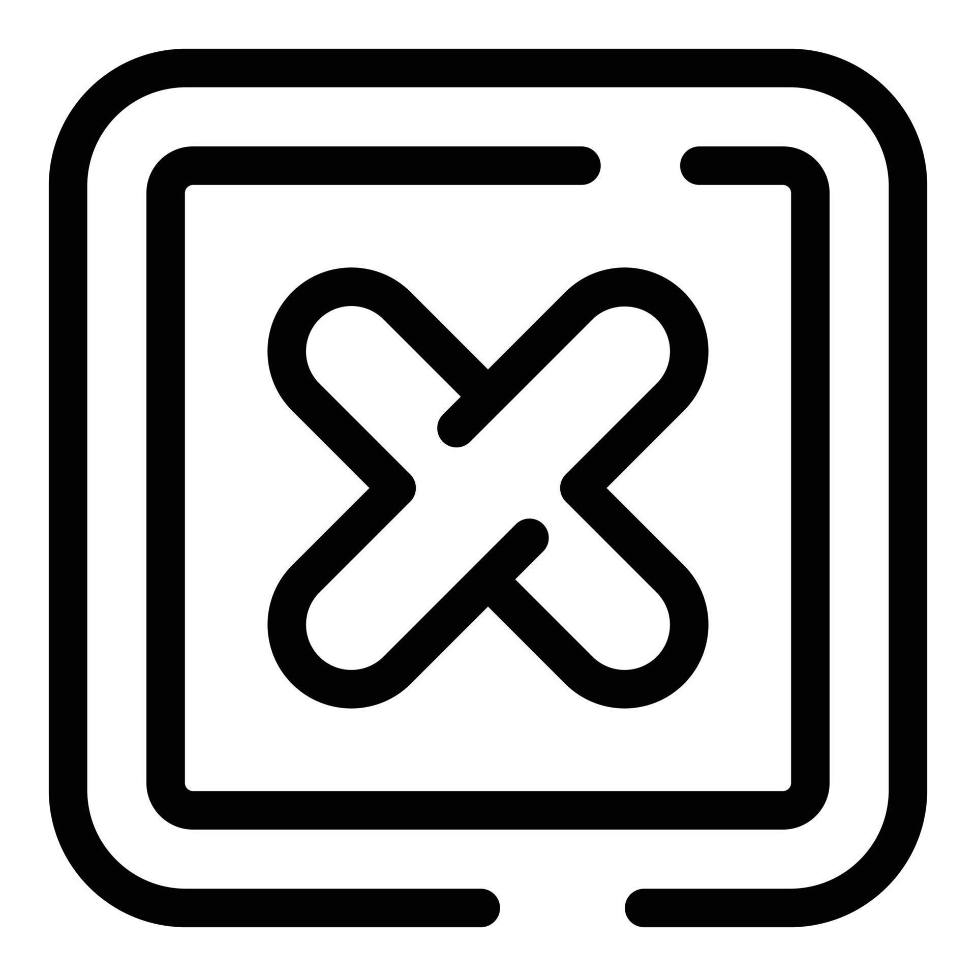 Delete button icon, outline style 15899882 Vector Art at Vecteezy