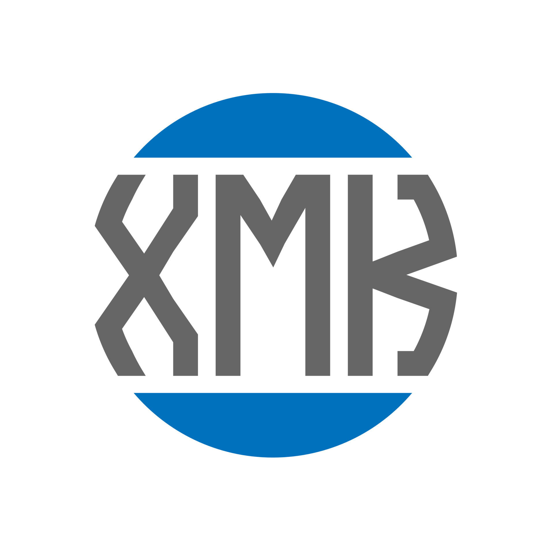 XMK letter logo design on white background. XMK creative initials circle logo concept. XMK ...