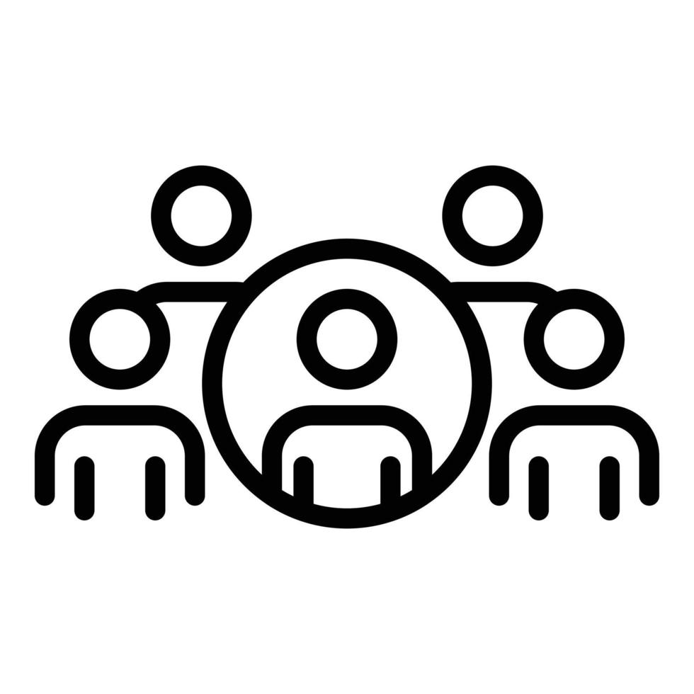Group target audience icon, outline style 15905548 Vector Art at Vecteezy Group target audience icon, outline style 15905548 Vector Art at Vecteezy