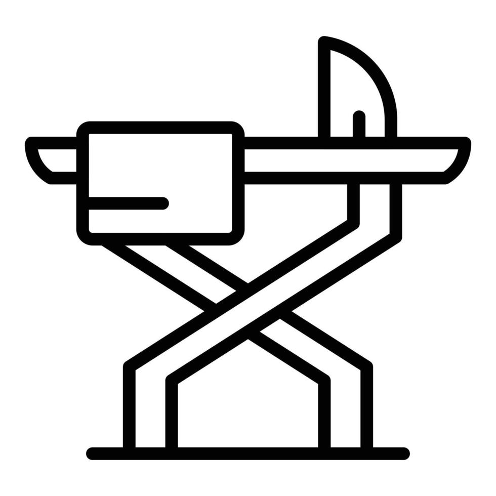 Ironing Board Icon Outline Style 15912137 Vector Art At Vecteezy