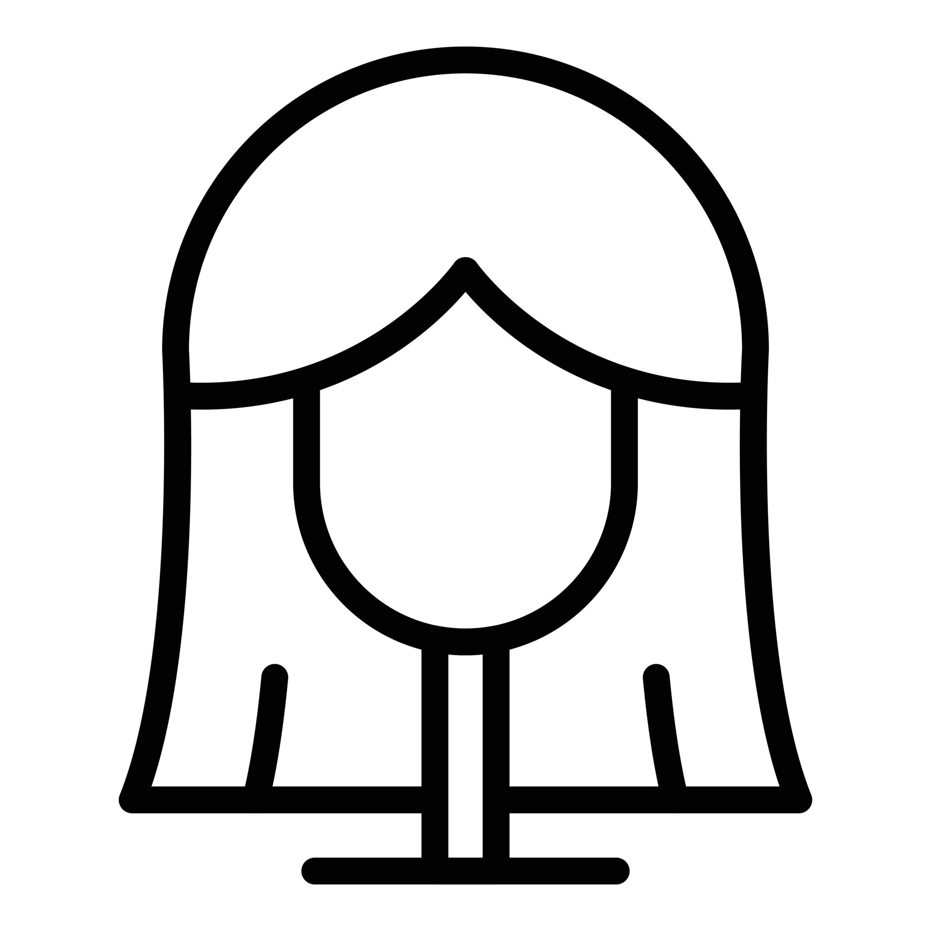 Wig Clipart Black And White