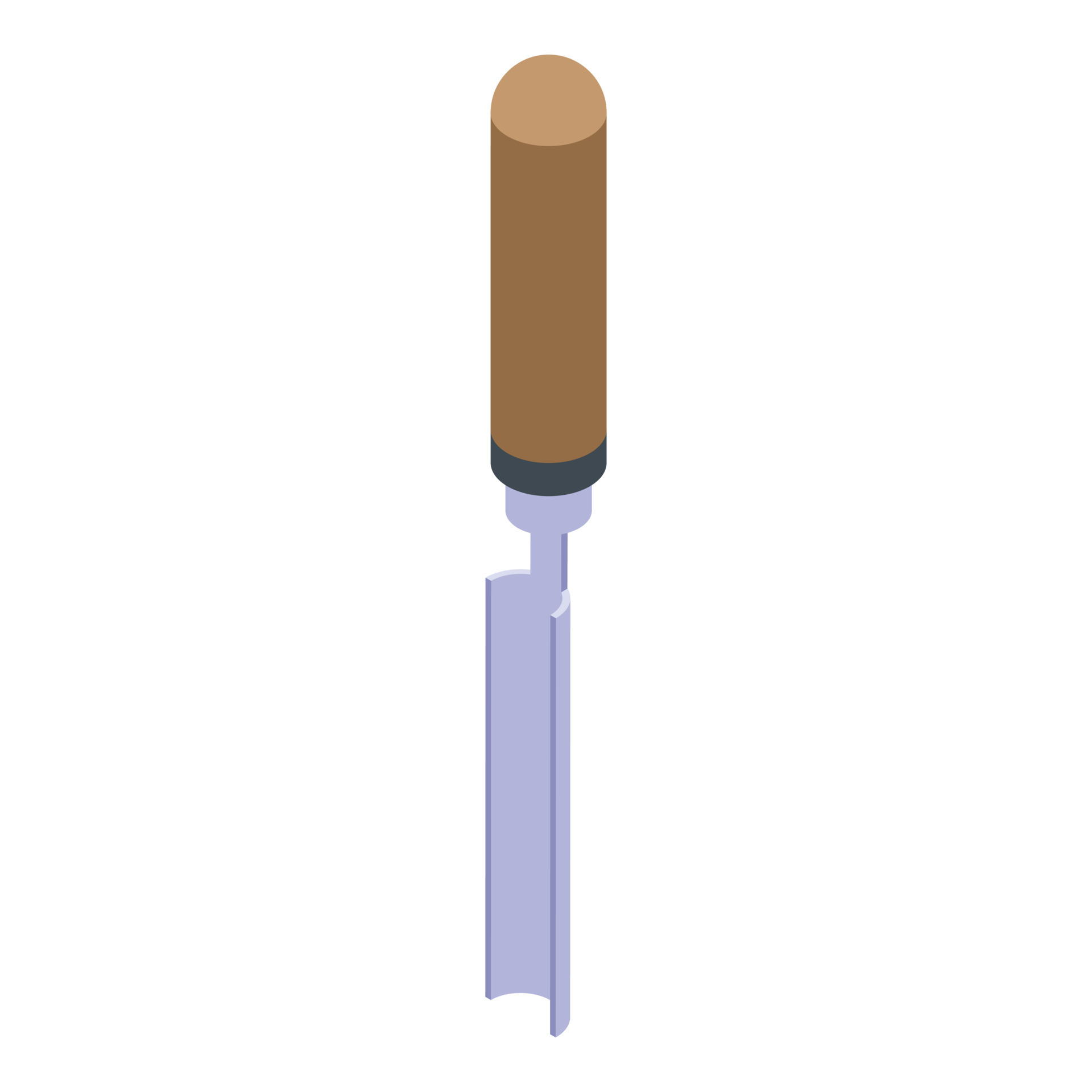 Industry chisel icon, isometric style 15913783 Vector Art at Vecteezy