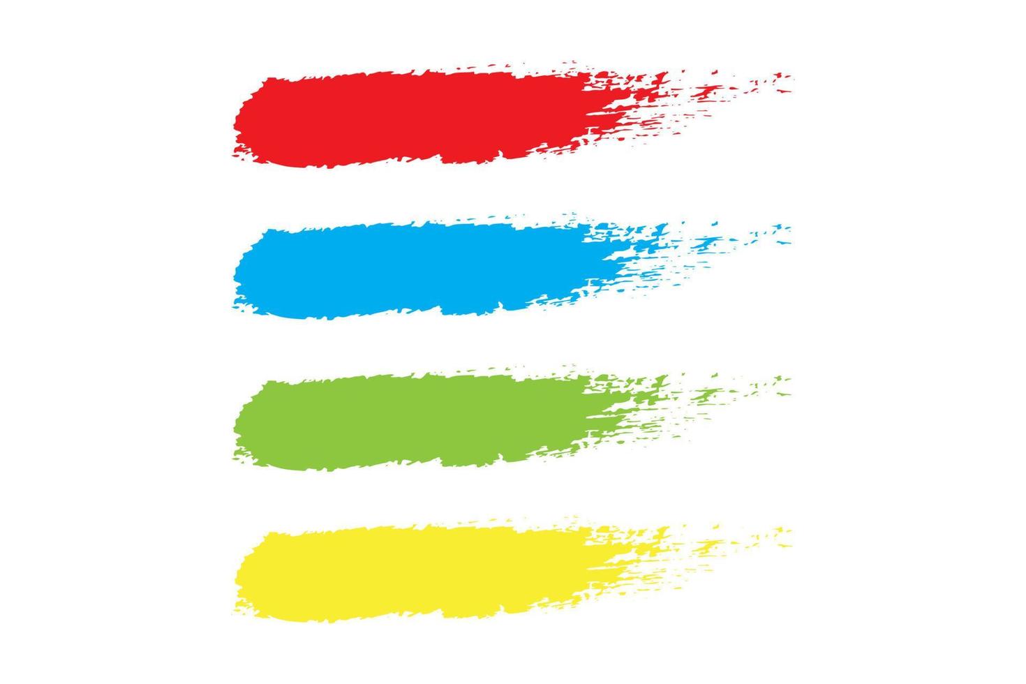 trazos de pincel de pintura de colores, trazos de tinta gruesa, juego ... trazos de pincel de pintura de colores, trazos de tinta gruesa, juego ...