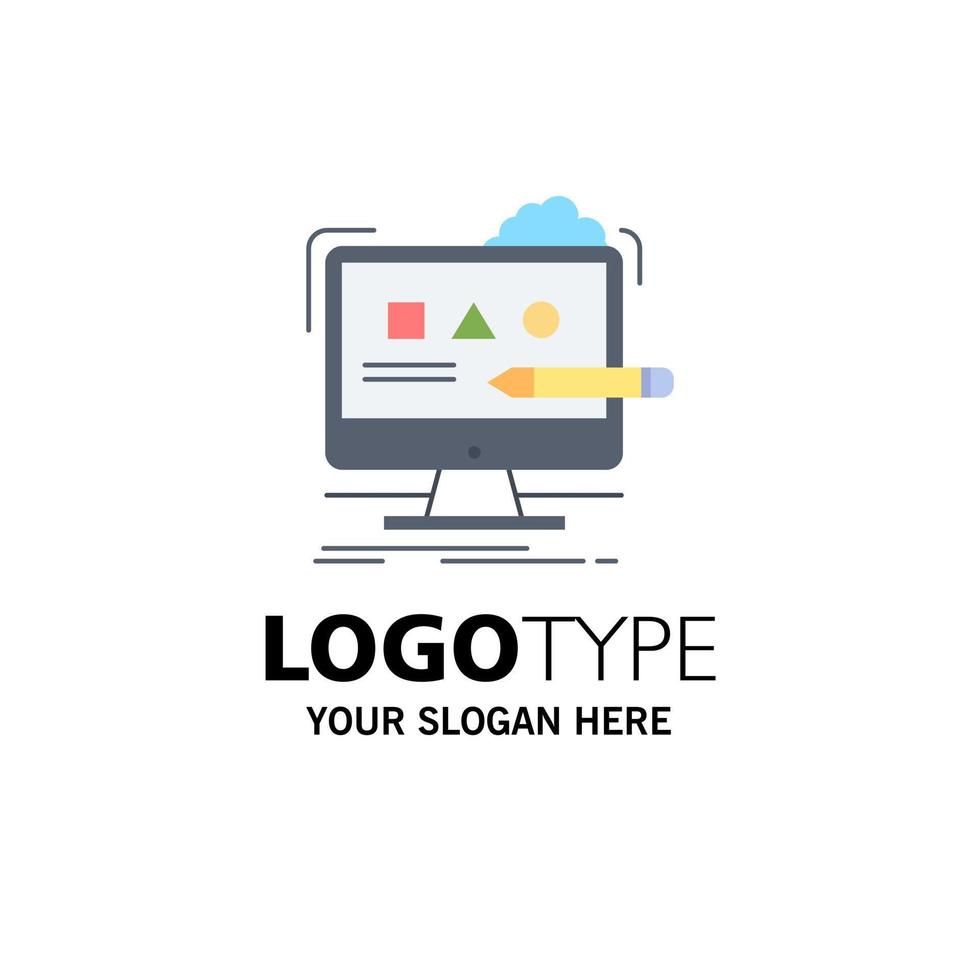 Art computer design digital studio Flat Color Icon Vector 15917061 ... Art computer design digital studio Flat Color Icon Vector 15917061 ...
