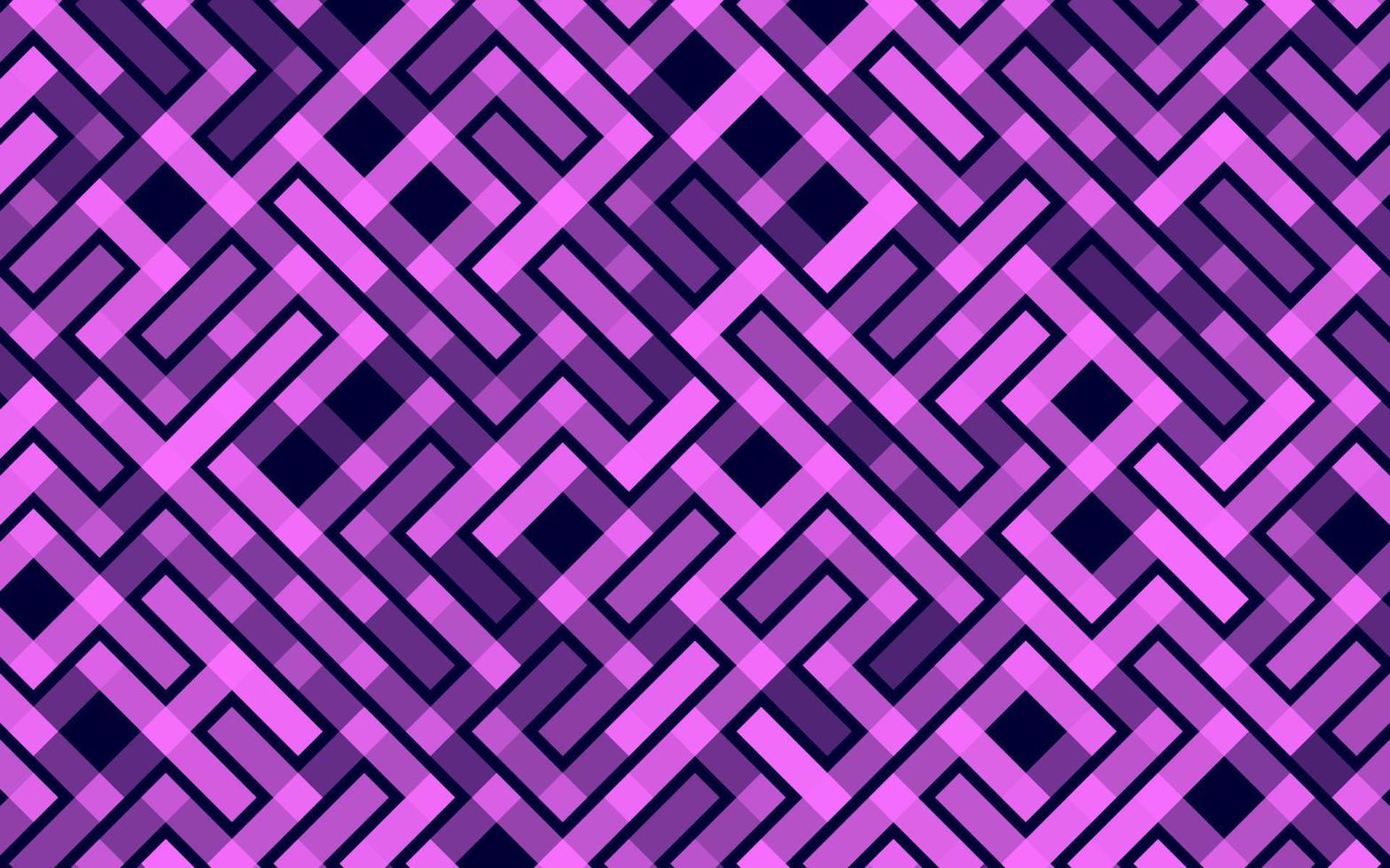 Lines Vector Seamless Pattern Banner Geometric Striped Ornament