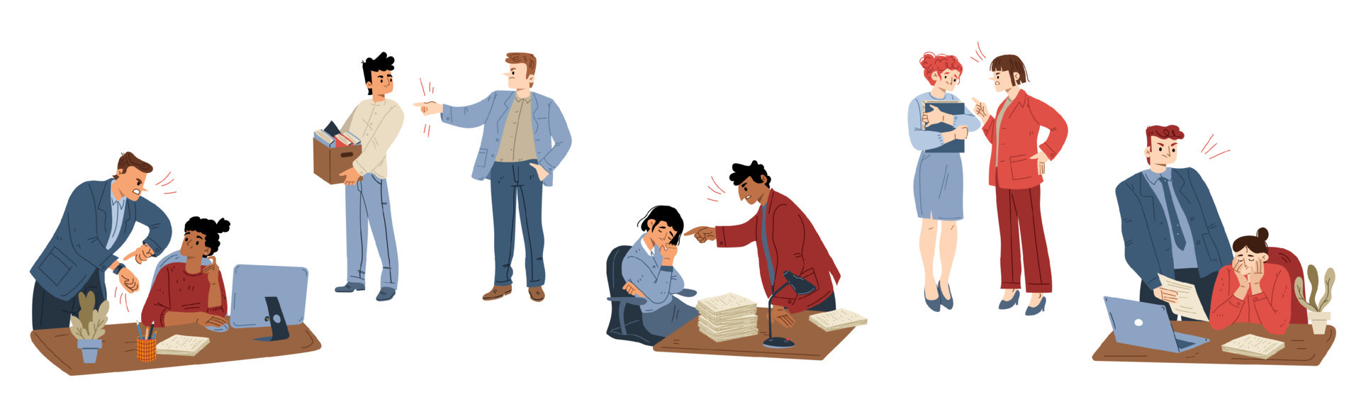Angry furious boss scolding employees in office 15918143 Vector Art at ... Angry furious boss scolding employees in office 15918143 Vector Art at ...