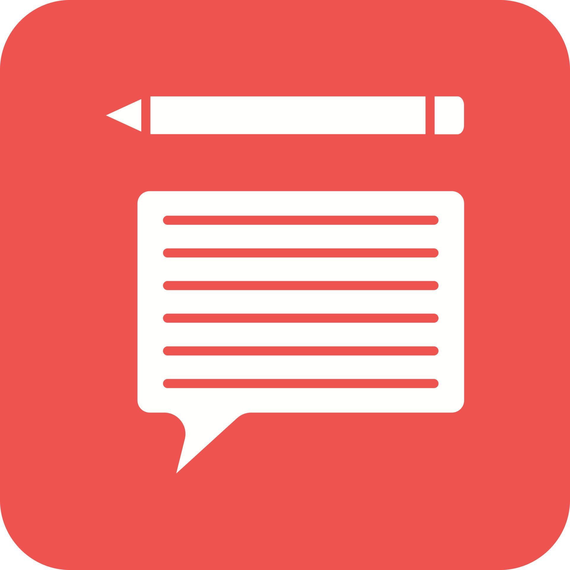 Compose Glyph Round Corner Background Icon 15921723 Vector Art at Vecteezy