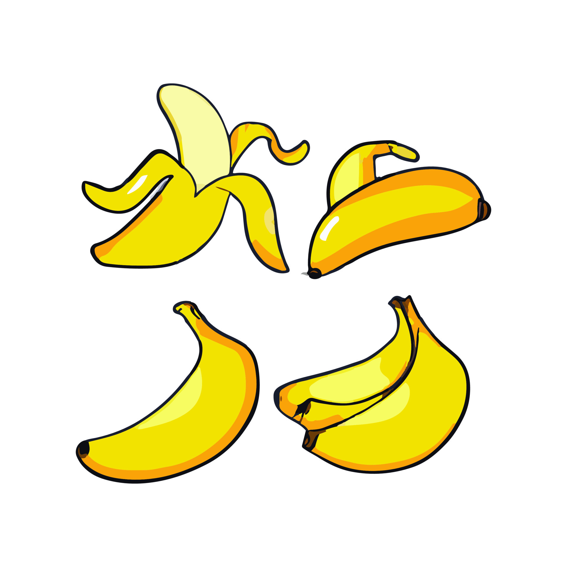 Banana Flat Design Fruit Icon. Banana icon set. Vector. 15923258 Vector ... Banana Flat Design Fruit Icon. Banana icon set. Vector. 15923258 Vector ...
