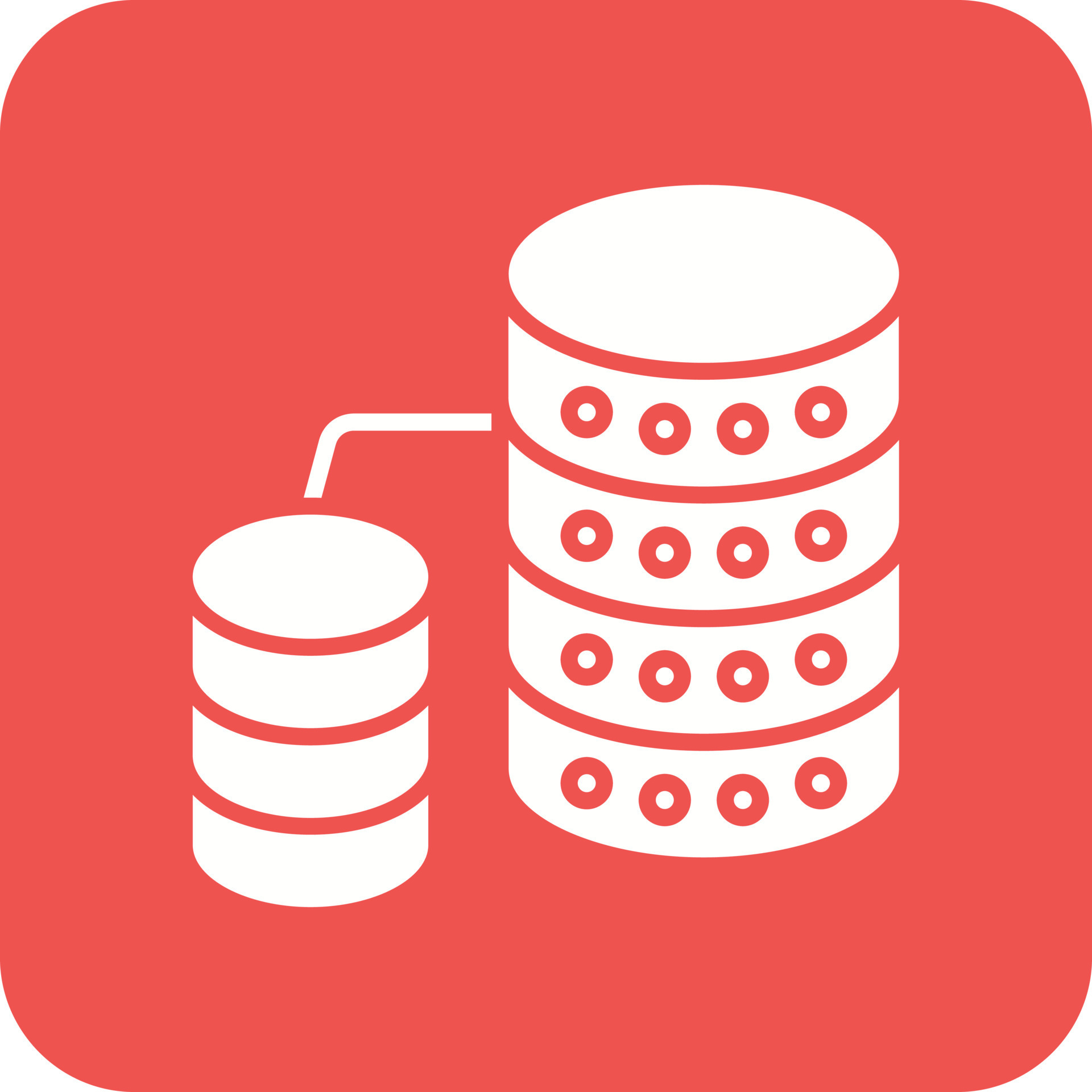 Database Glyph Round Corner Background Icon 15930923 Vector Art at Vecteezy