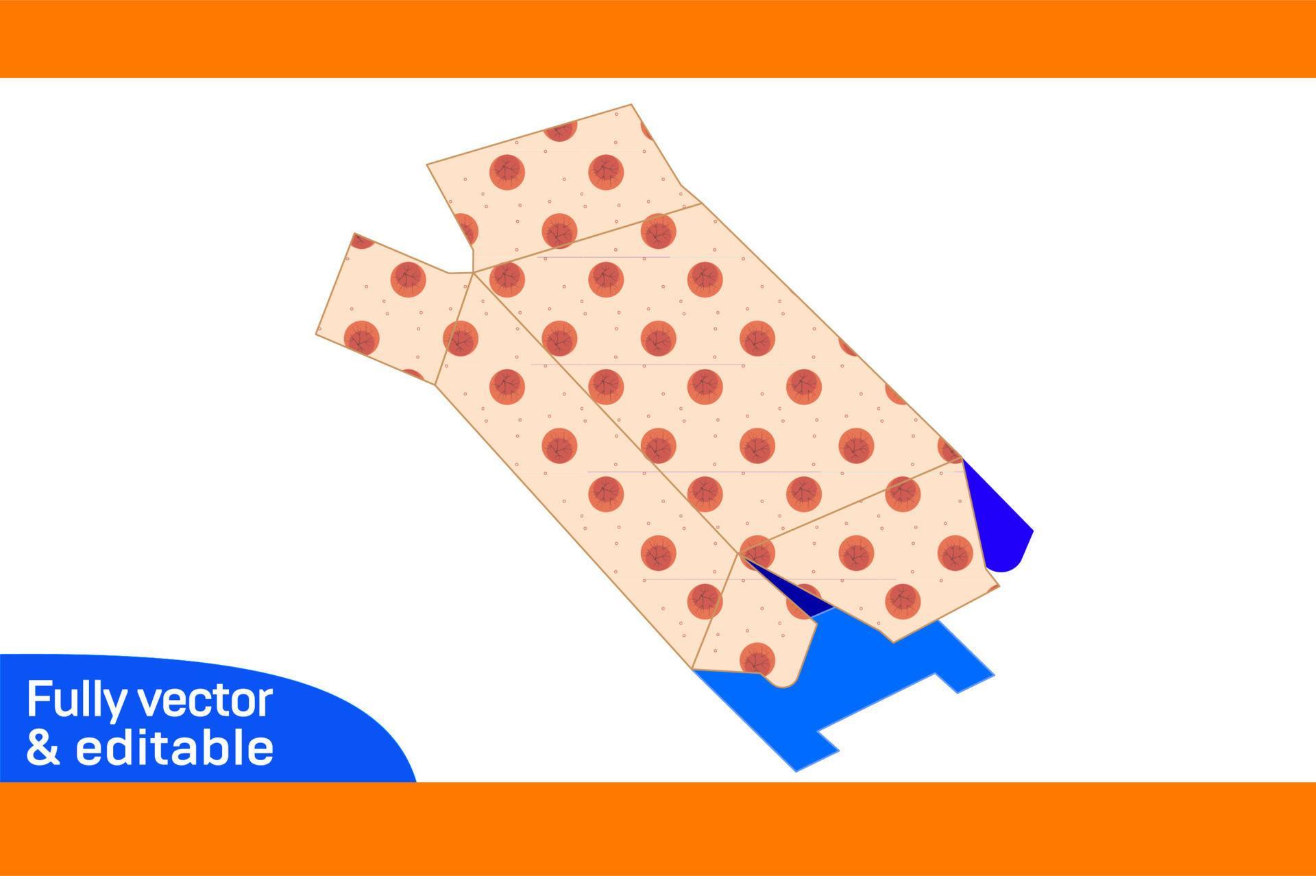 3D box design and editable easily resizeable 15934108 Vector Art at ...