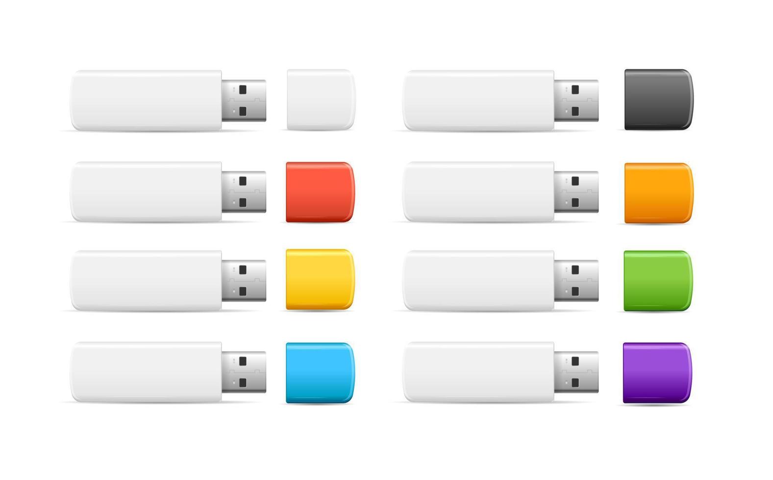 Realistic Detailed 3d Usb Flash Drive Set. Vector 15936257 Vector Art ... Realistic Detailed 3d Usb Flash Drive Set. Vector 15936257 Vector Art ...