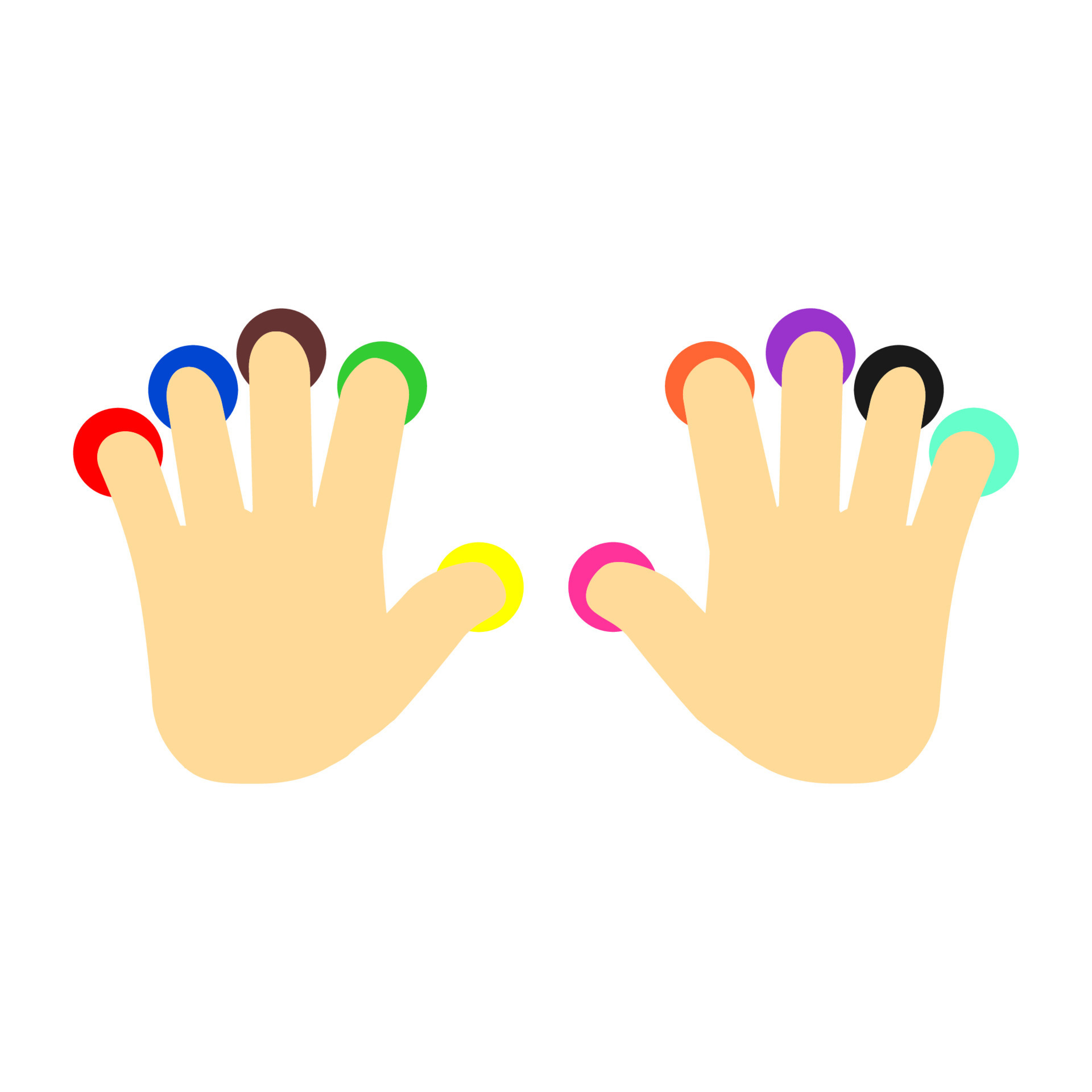 10 finger touch icon vector design 15937693 Vector Art at Vecteezy 10 finger touch icon vector design 15937693 Vector Art at Vecteezy