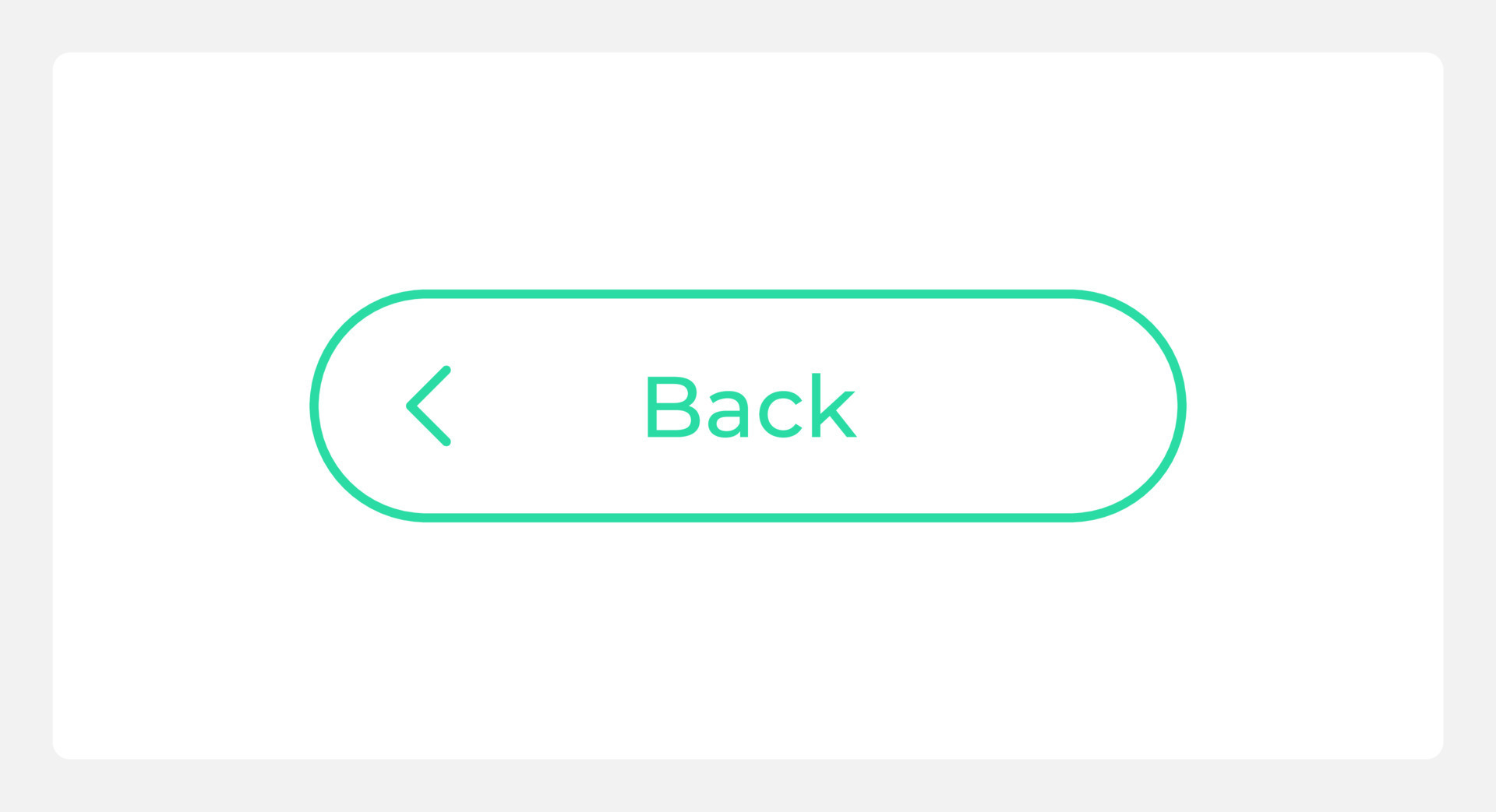 Hover Back Button Ui Element Template Editable Isolated Vector Dashboard Component Flat User